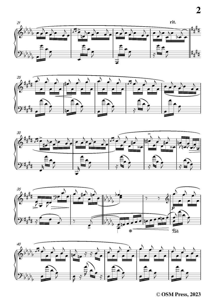 Schumann Fantasiestucke,Op.12,eight pieces,for Piano – Open Sheet Music
