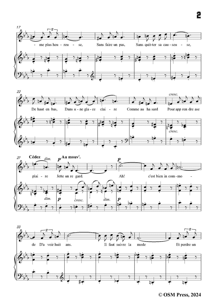 Alfred Bruneau L'enfant au miroir – Open Sheet Music