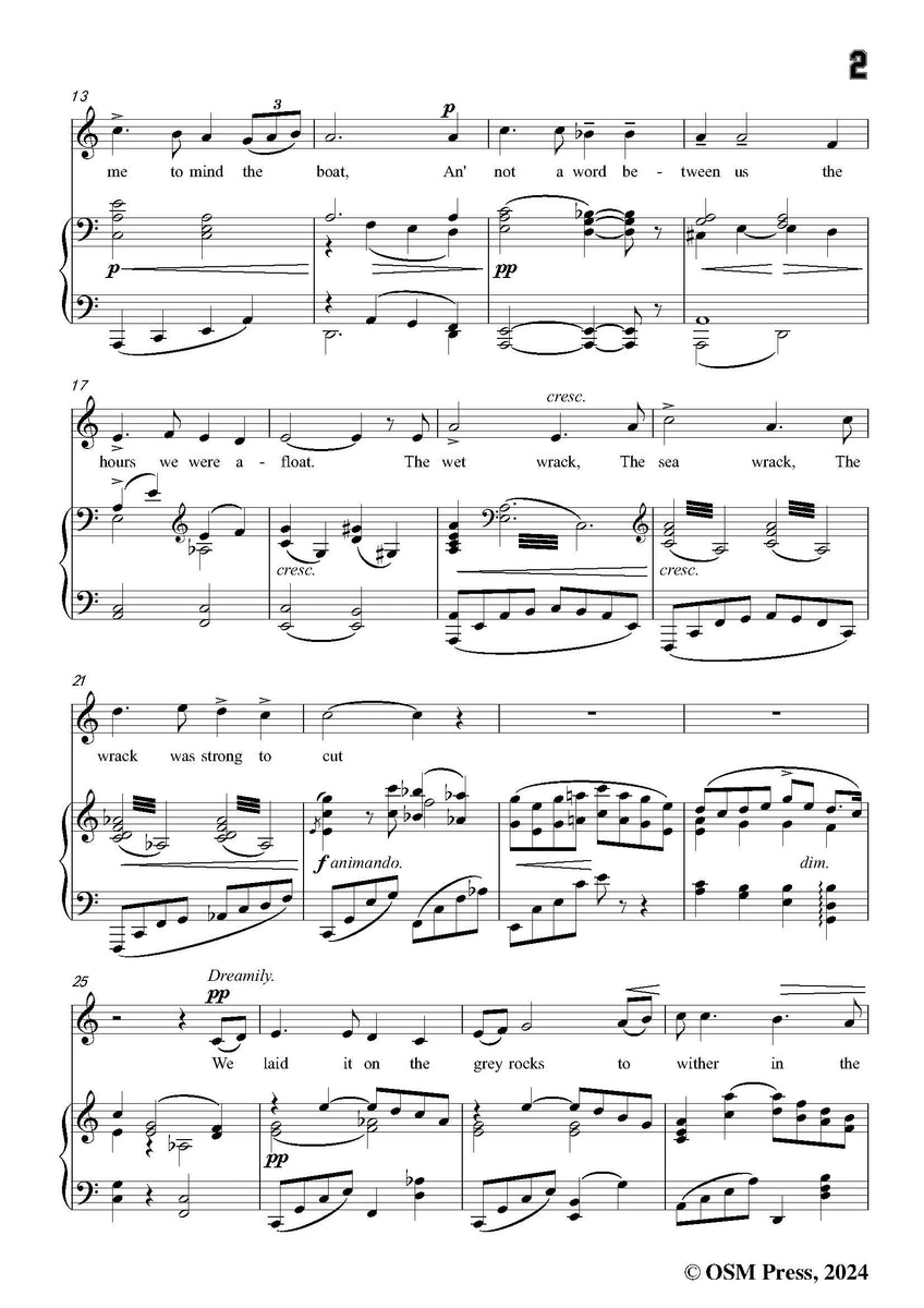 Harty Sea Wrack – Open Sheet Music