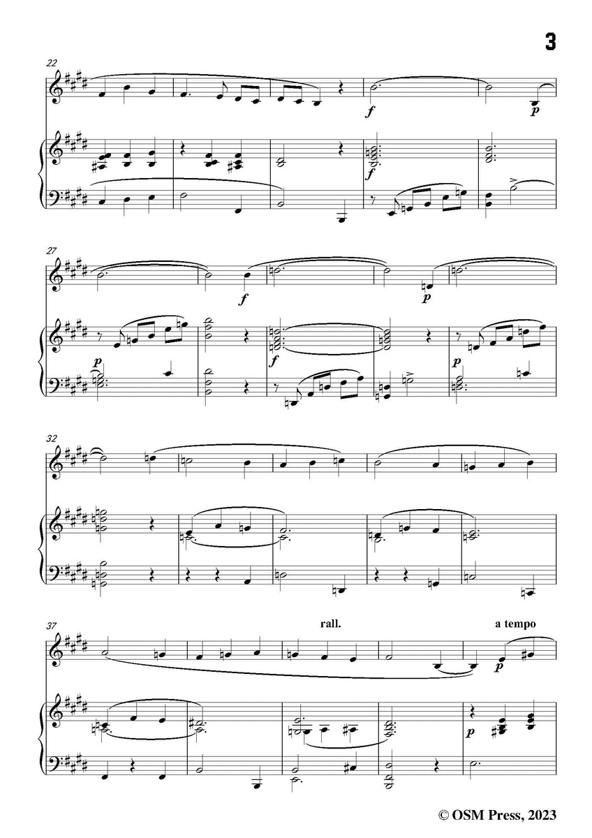 Keel Vocal Study No.11,in E Major – Open Sheet Music