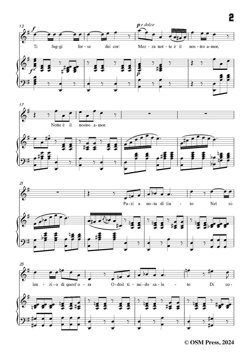Tchaikovsky Mezza notte – Open Sheet Music
