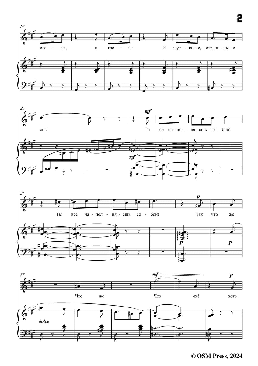Tchaikovsky So What? – Open Sheet Music