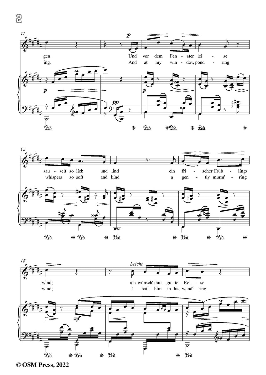 Franz Standchen – Open Sheet Music